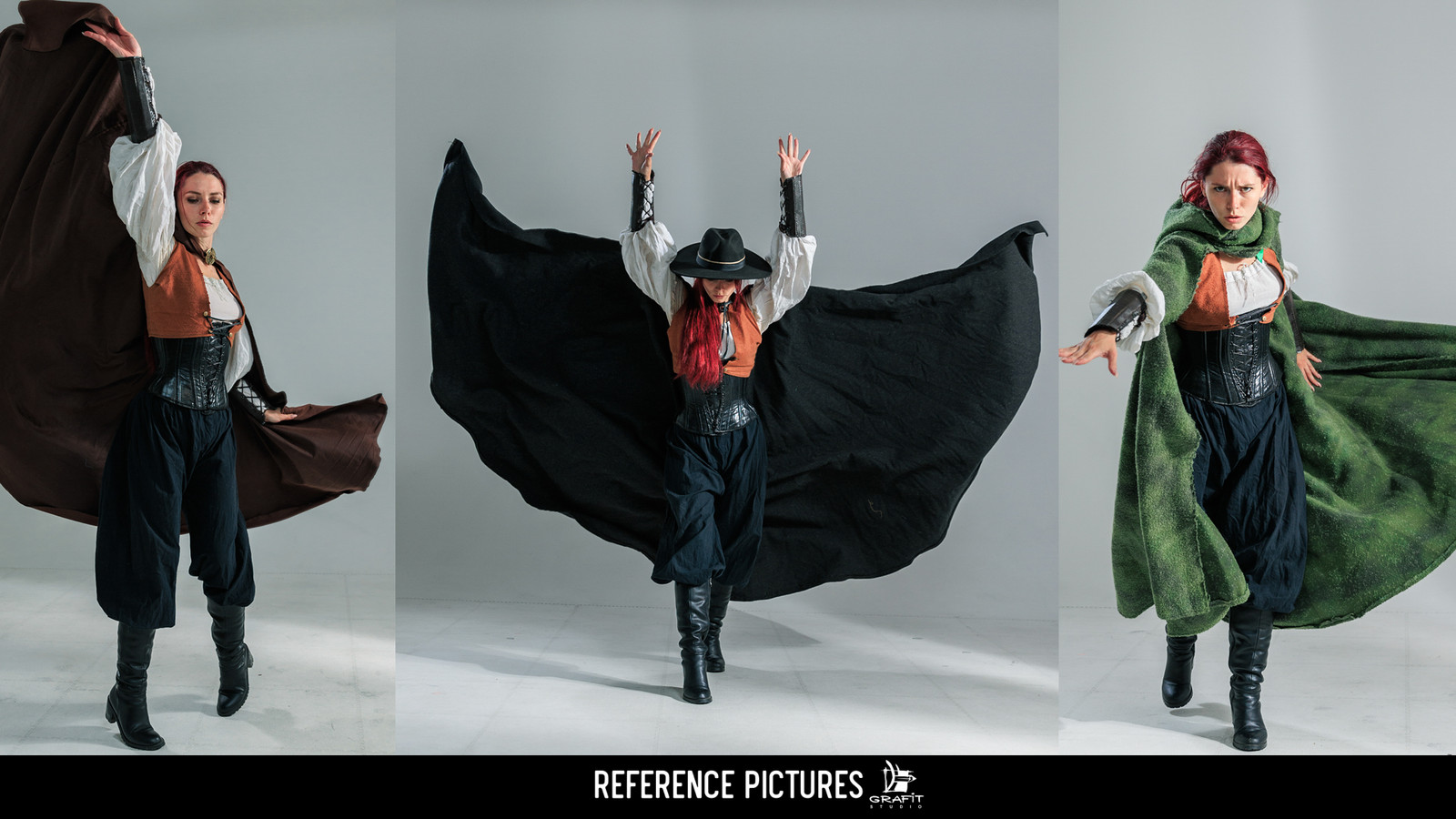 Proko - 1000+ Cloak Female Reference Pack