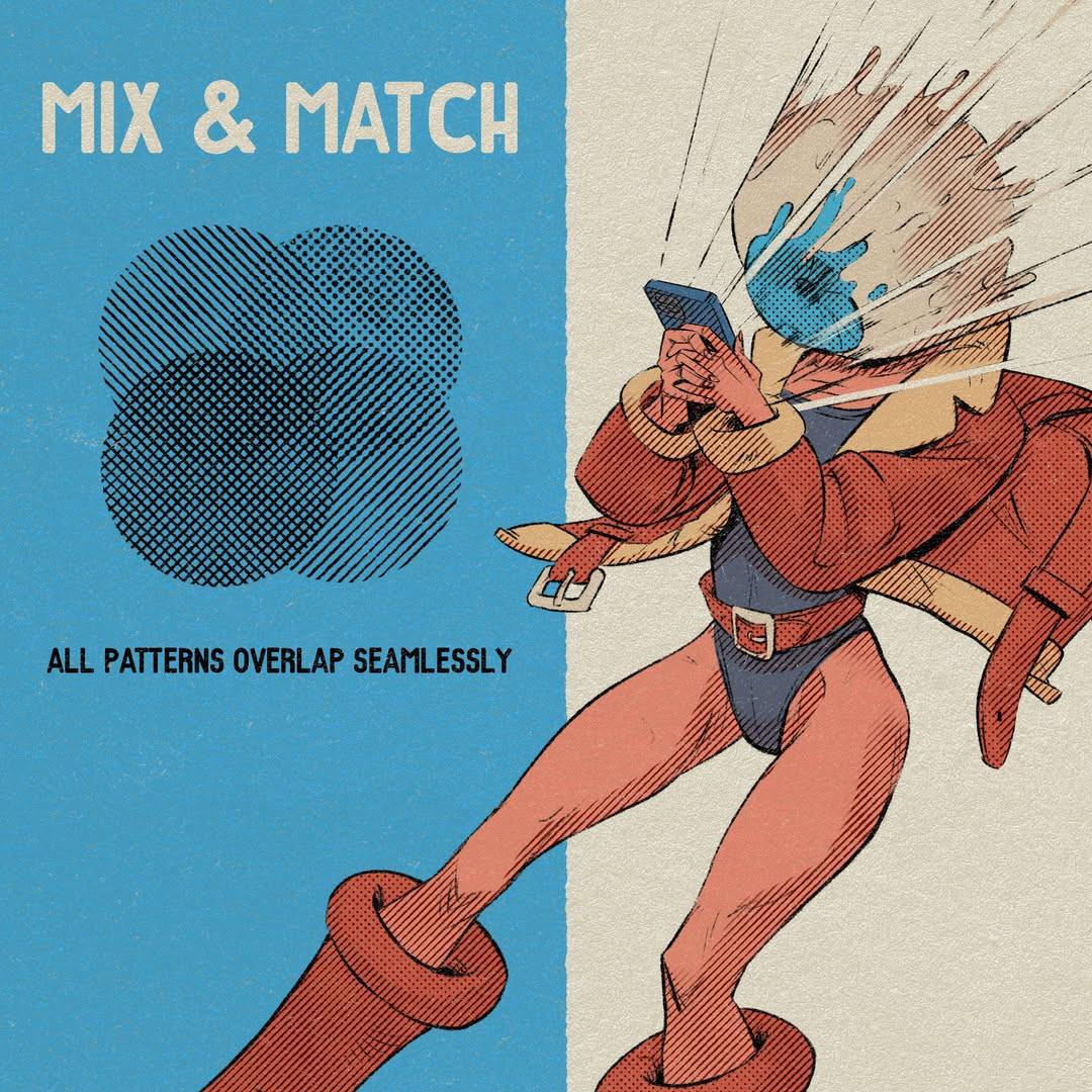 Proko - LP Halftone Procreate Brushes