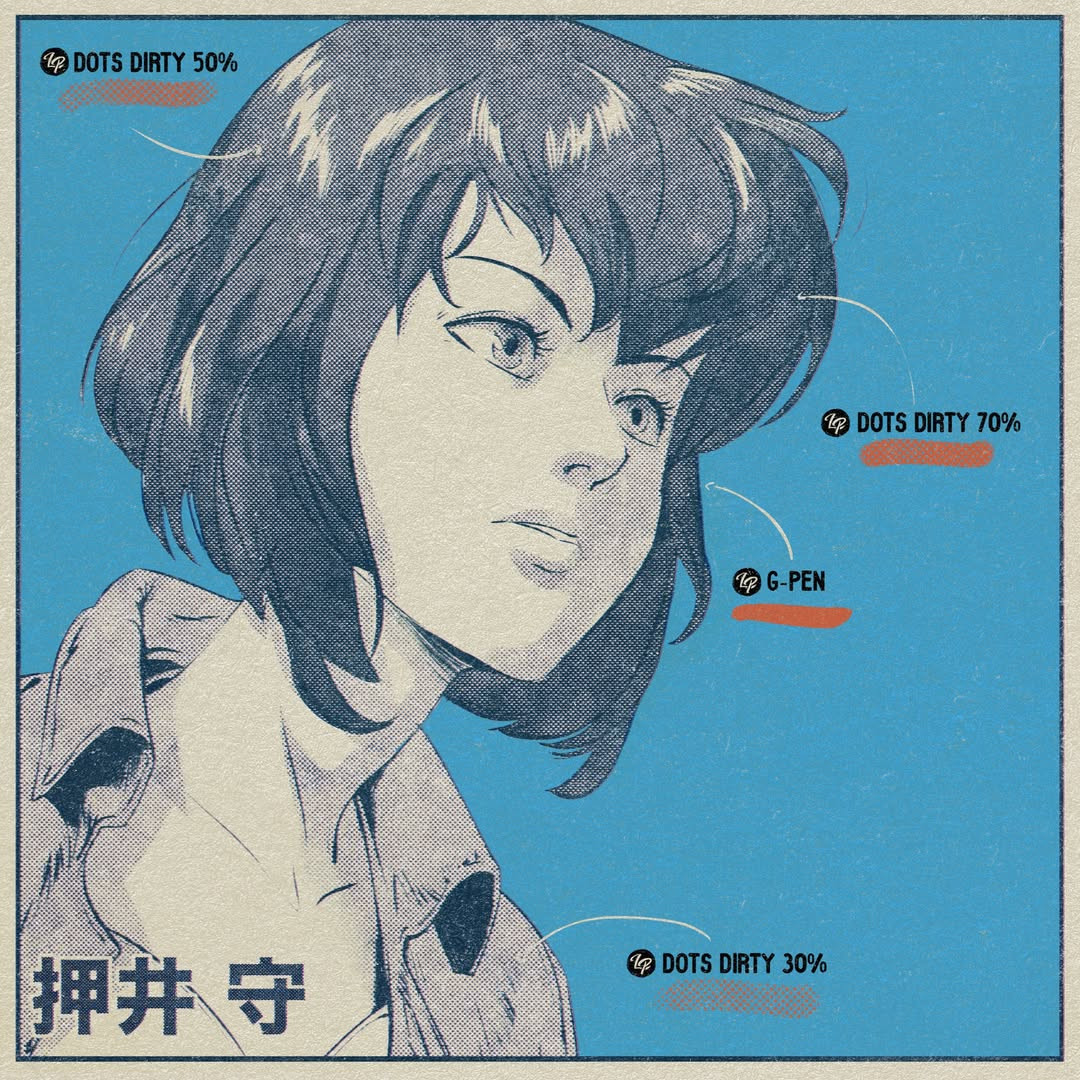 Proko - LP Halftone Procreate Brushes