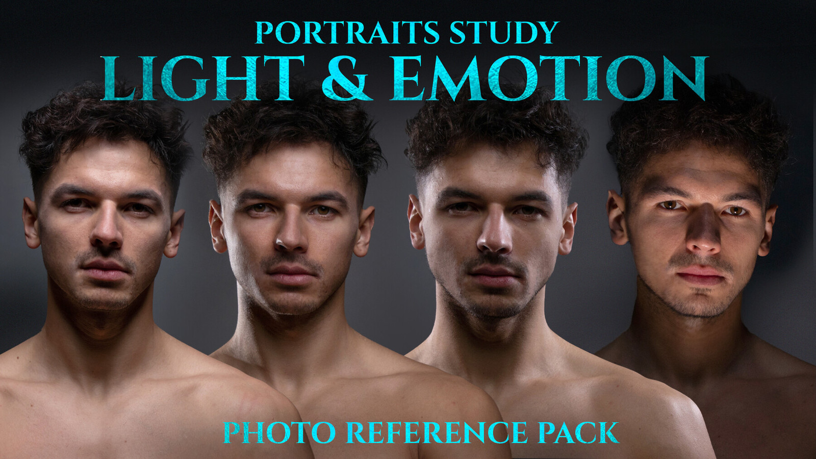 Proko - Portraits Study Light & Emotion - Photo Reference Pack
