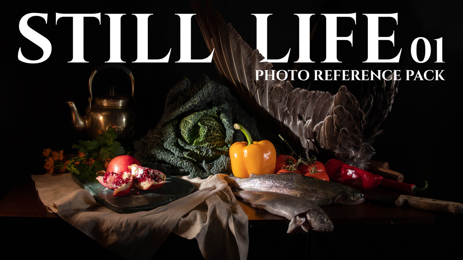 Proko - Still Life - Photo Reference Pack For Artists