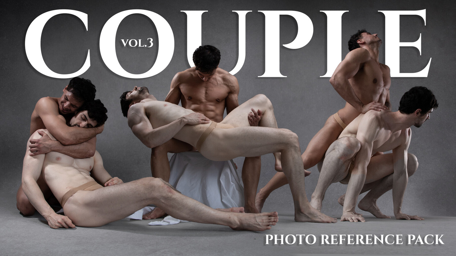 Proko - Couple (male & male) vol.3 Photo Reference Pack For Artists