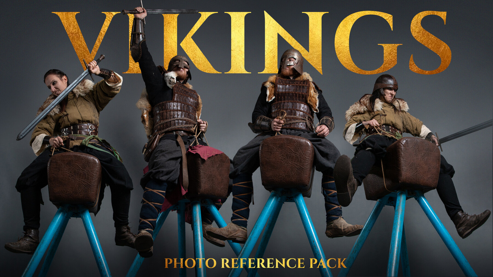 Proko - Vikings Photo Reference Pack for Artists