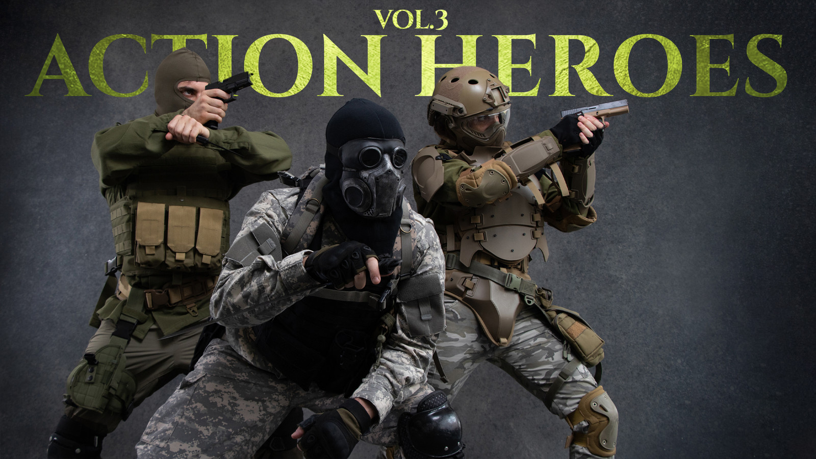 Proko - Action Heroes vol.3 Model Pack