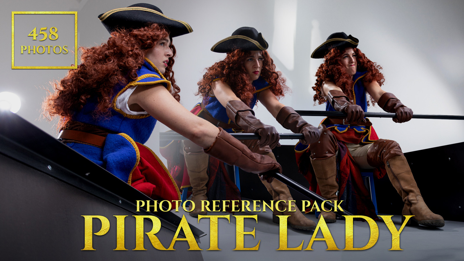 Proko - Pirate Lady Model Pack