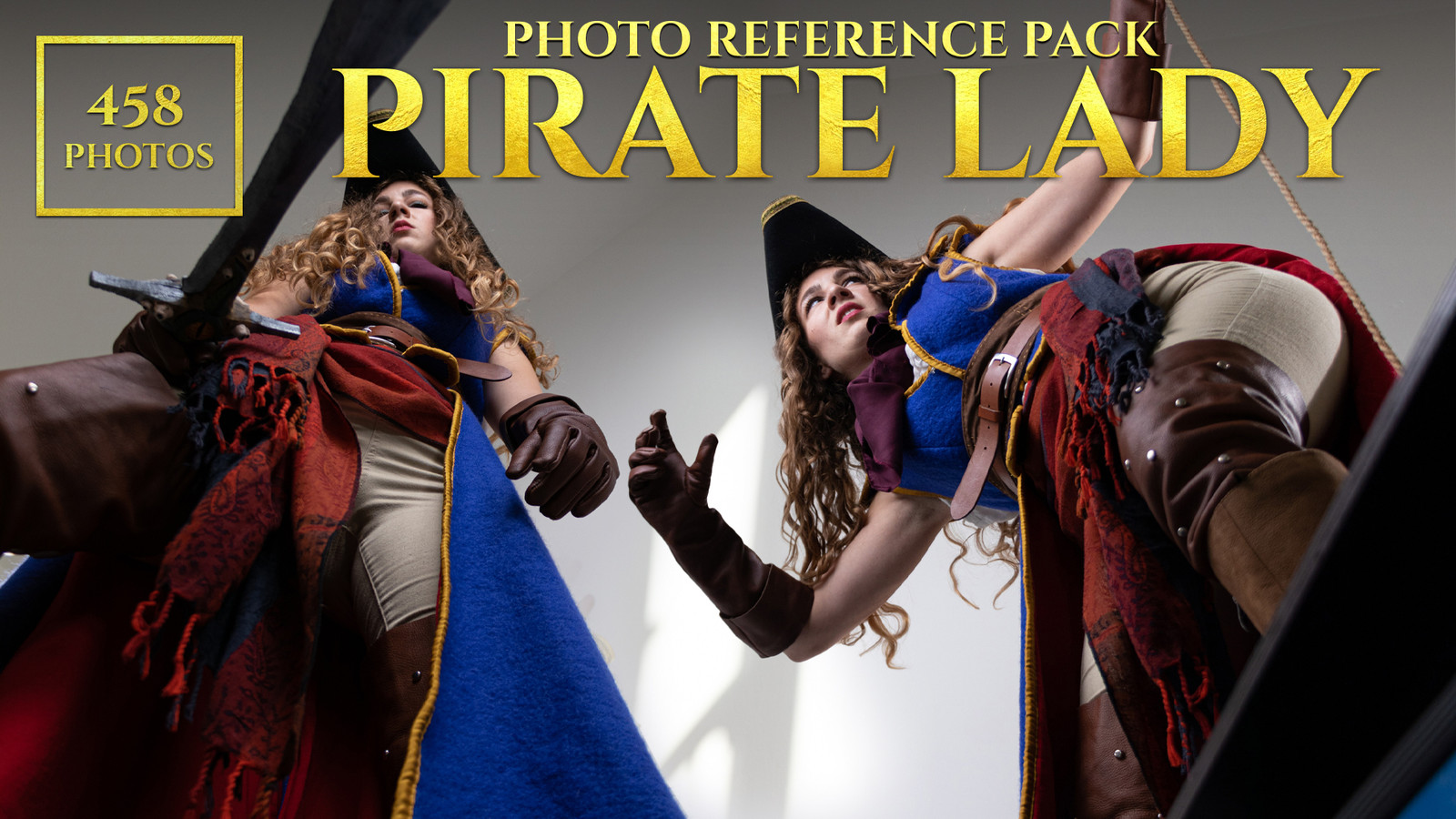 Proko - Pirate Lady Model Pack
