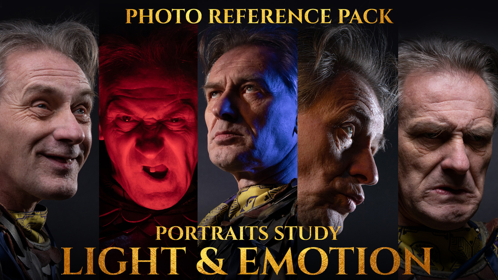 Proko - Portraits Study-Light & Emotion Vol. 2 Model Pack