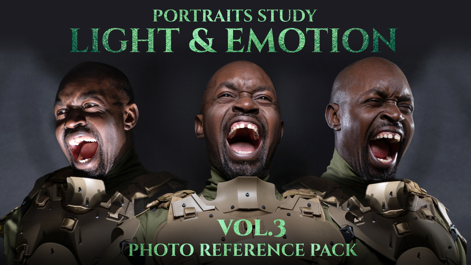 Proko - Portraits Study-Light & Emotion vol.3 Model Pack