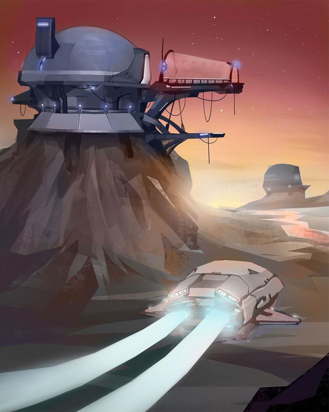 Proko - Illustrate a Space Mission 500 Years from Now! - Sinix Judges # ...