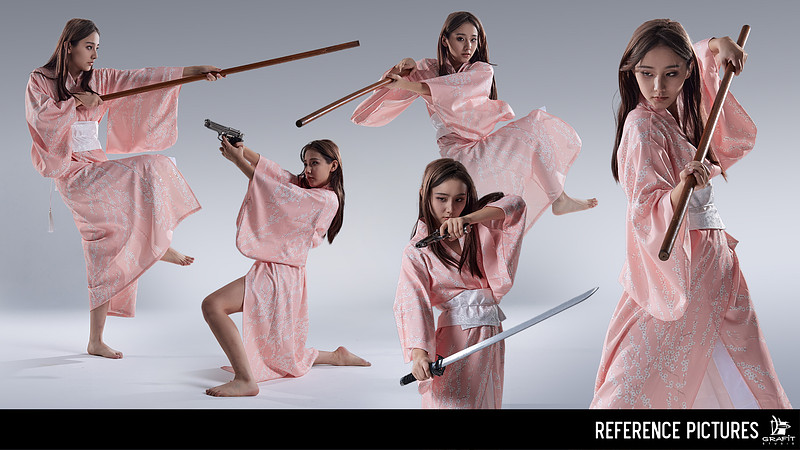 Proko - Kimono & Katana – 1500+ Poses for Character Artists Pt. 2