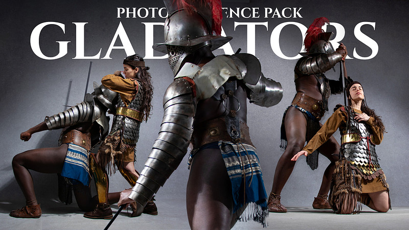 Proko - Gladiators - Photo Reference Pack For Artists
