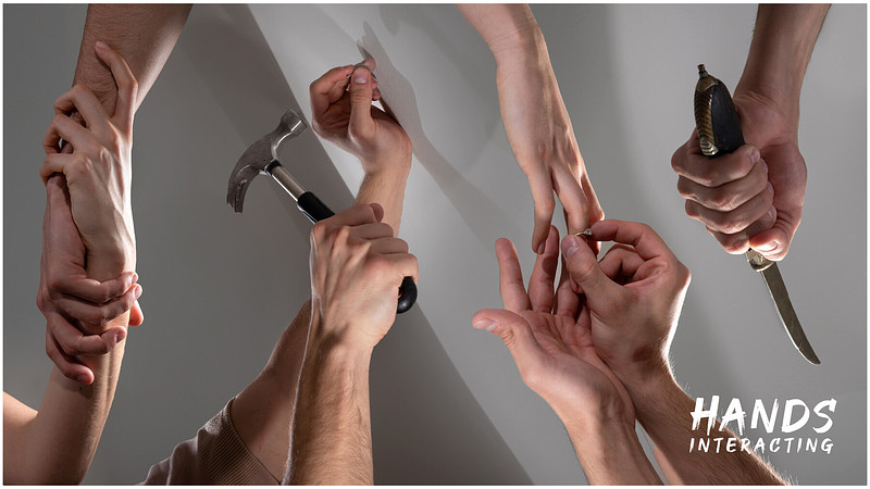 Proko - Hands Interacting - Photo Reference MEGAPack