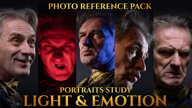 Proko - Portraits Study-Light & Emotion Vol. 2 Model Pack