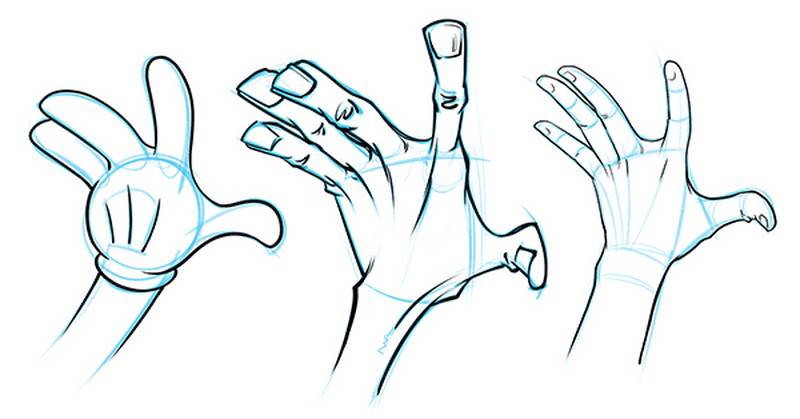Proko - How to Draw Cartoon Hands (Comic, Cartoon, and Mickey Mouse)